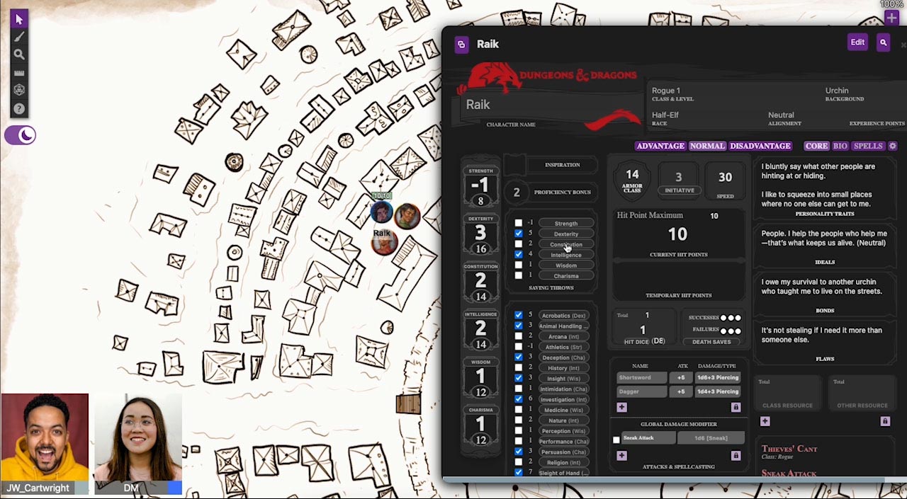 Roll20 Dandd Journeys Through The Radiant Citadel 5637